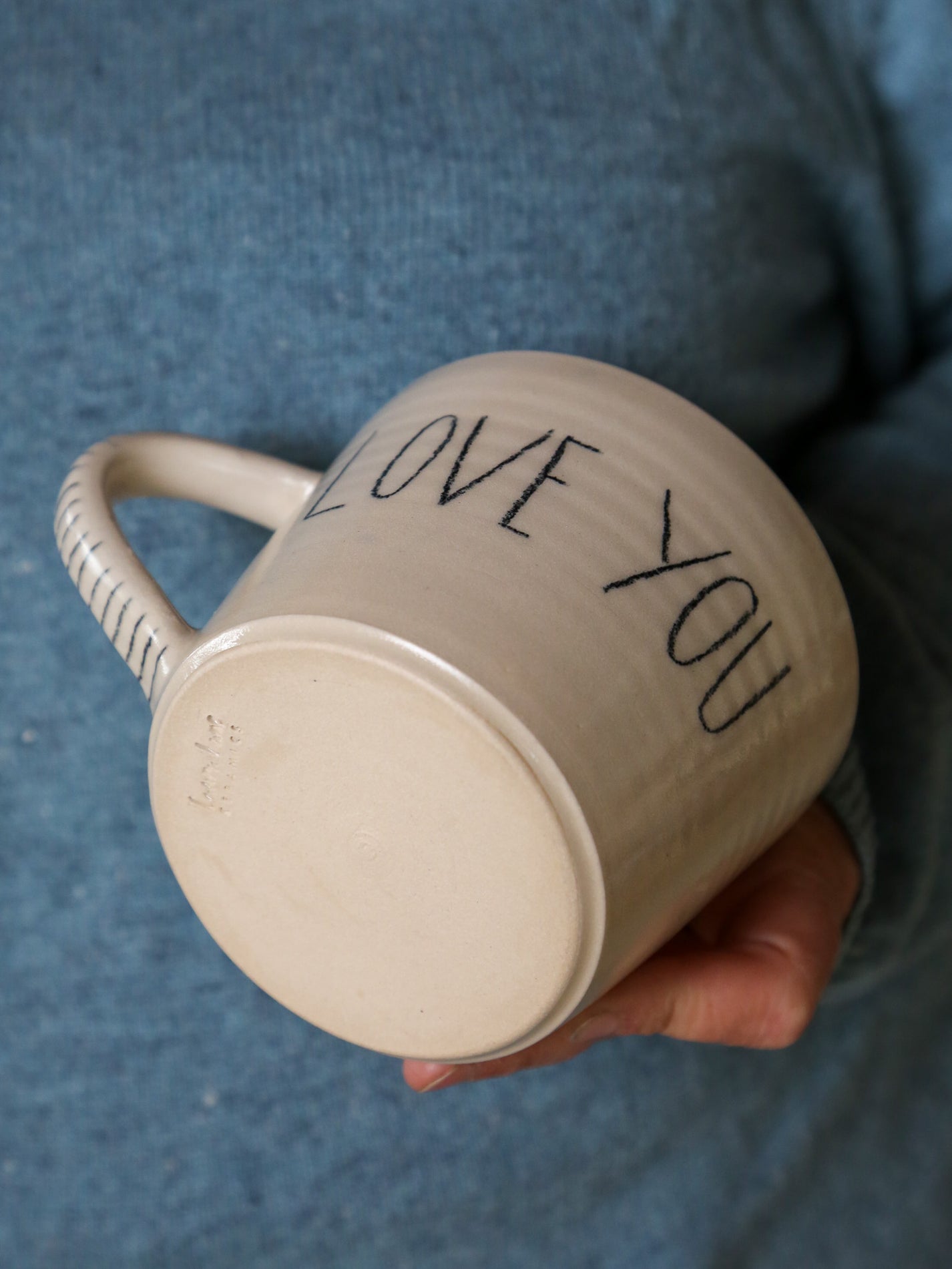 Love You Mug – Laura Lane Ceramics